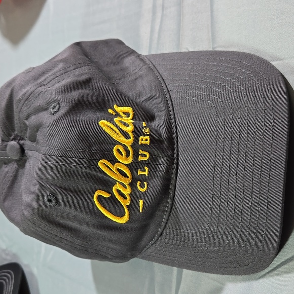 Cabela's | Accessories | Cabelas Club Gray Cap With Yellow Embroidery ...